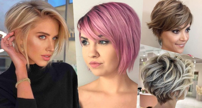 A-Line Bobs Frisur für Damen - Kurze Haare