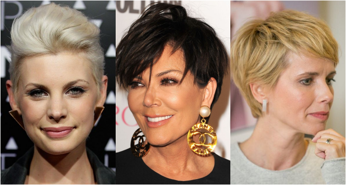 Stilvolle kurze Haarschnitte und Farbideen für Frauen über 40 - Kurze Haare