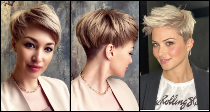 Die schönsten Pixie -Haarschnitte über 45 Jahre - Kurze Haare